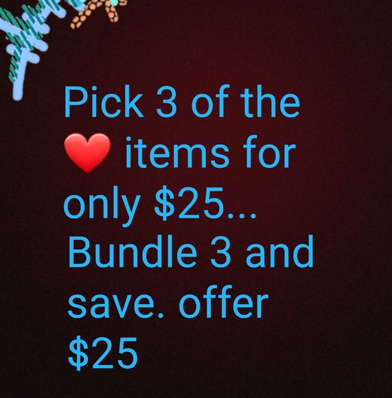 unbranded | Other | Pick 3 Items For 25 Bundle For 25 | Poshmark